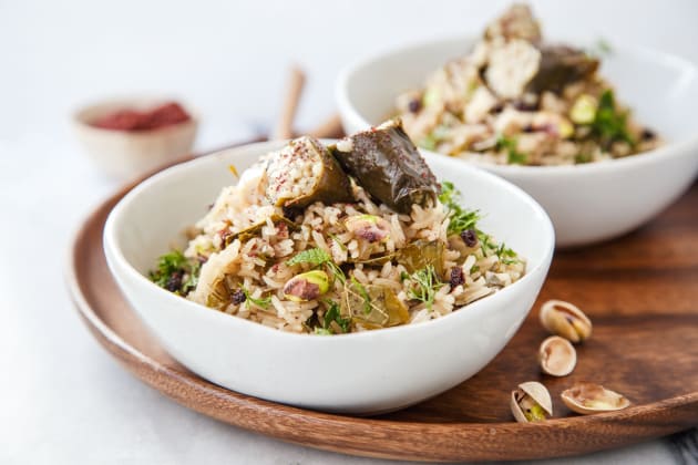 Dolma Rice Bowl Recipe - Food Fanatic