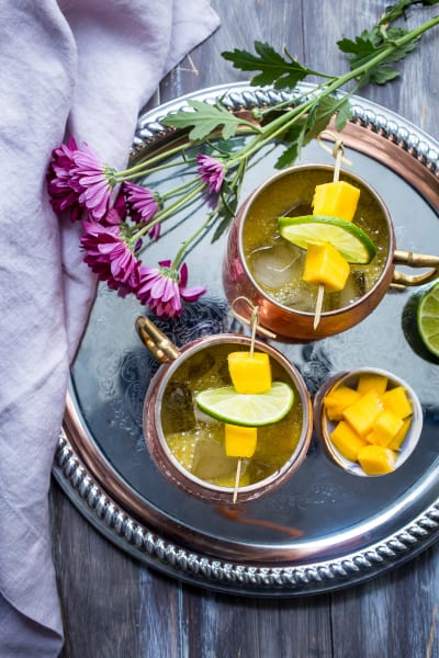 Mango Moscow Mule Recipe - Food Fanatic