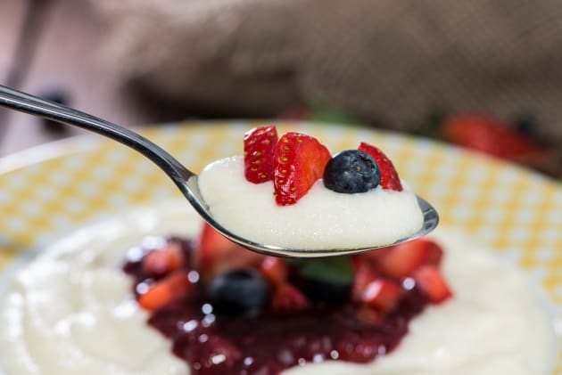 Semolina Pudding - Food Fanatic