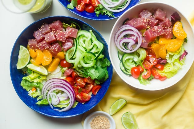 Tuna Ceviche Bowls Recipe - Food Fanatic