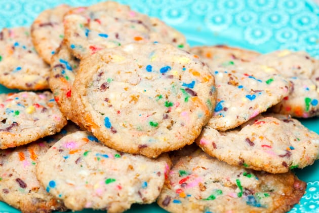 Frosted Flake Funfetti Cookies Recipe - Food Fanatic