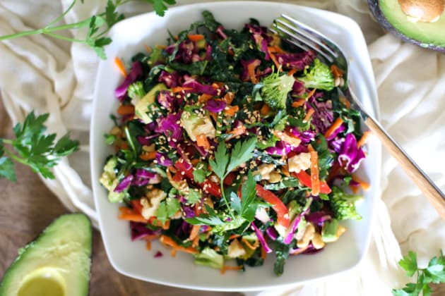 Detox Kale Salad Photo - Food Fanatic