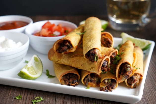 Bean and Cheese Taquitos Recipe - Food Fanatic