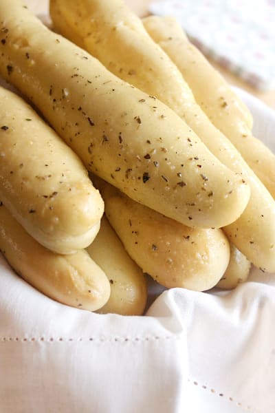 Garlic Butter Breadsticks Recipe Food Fanatic