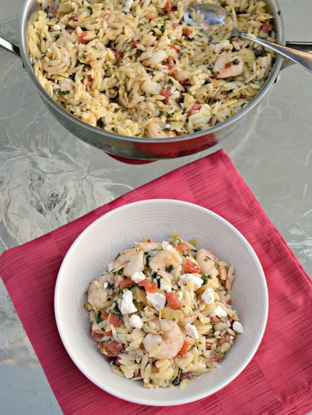 Shrimp and Orzo Recipe - Food Fanatic