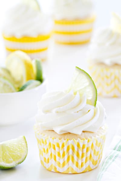 Lemon Lime Cupcakes Recipe - Food Fanatic
