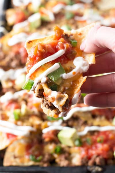 Loaded Nachos Recipe - Food Fanatic