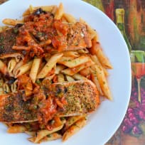 Salmon Puttanesca Recipe - Food Fanatic