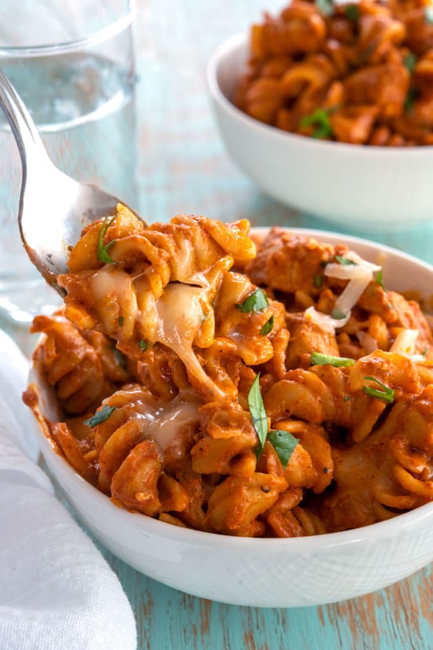 Enchilada Pasta Recipe - Food Fanatic