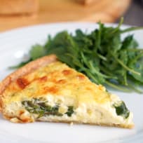 Spring Vegetable Quiche Recipe - Food Fanatic