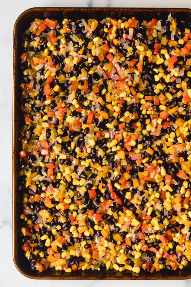 Tex Mex Breakfast Sheet Pan Frittata Recipe - Food Fanatic