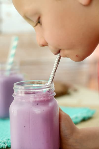 Purple Cow Milkshake Recipe - Food Fanatic