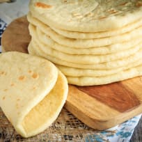 Soft Flatbread Recipe - Food Fanatic