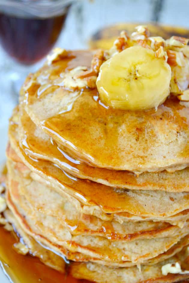 Banana Oat Pancakes Food Fanatic Banana Oat Pancakes Food Fanatic