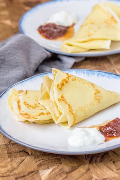 Russian Crepes Recipe - Food Fanatic