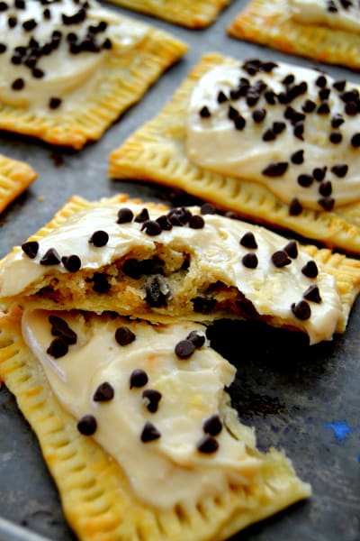 Cookie Dough Pop Tarts Recipe - Food Fanatic