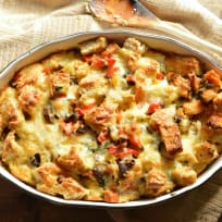 Vegetable Strata Recipe - Food Fanatic