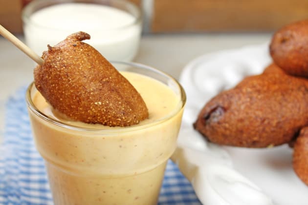 Homemade Mini Corn Dogs Recipe - Food Fanatic