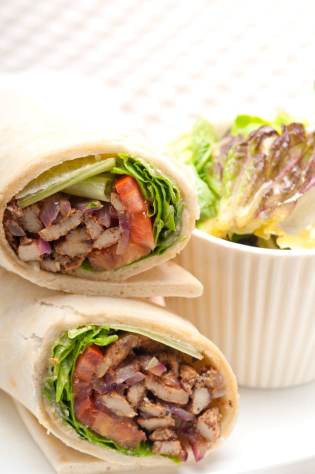 Chicken Shawarma Sandwich - Food Fanatic