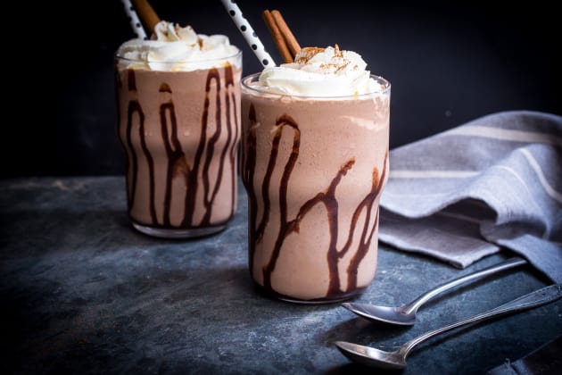 Boozy Mexican Chocolate Milkshakes Recipe - Food Fanatic