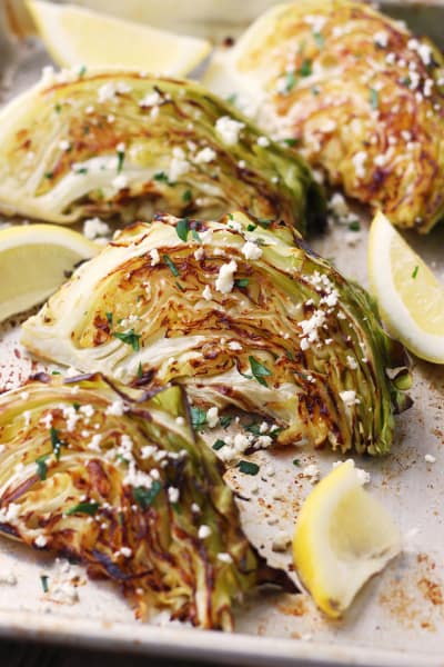 Roasted Cabbage Wedges Recipe - Food Fanatic