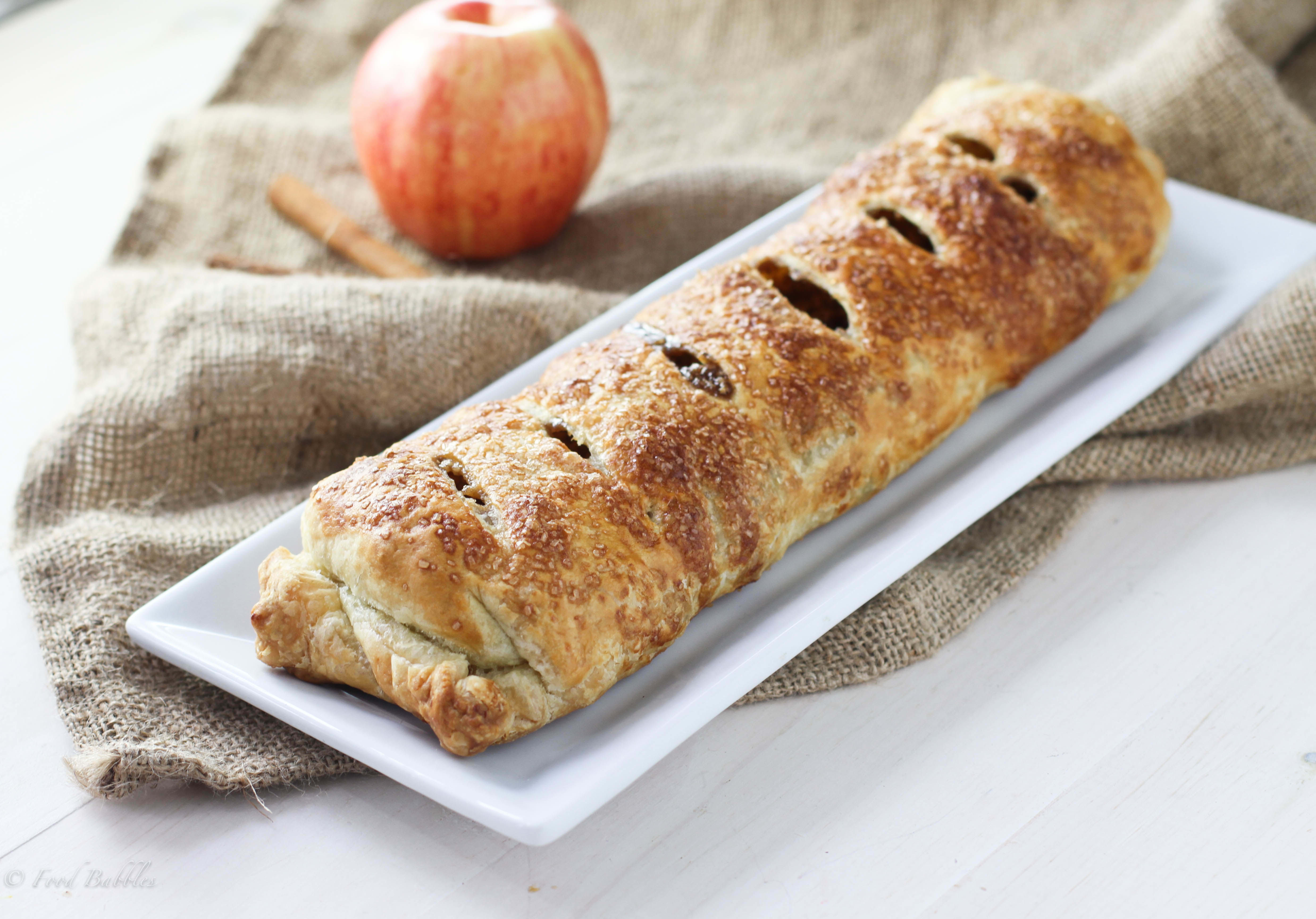 apple strudel dessert