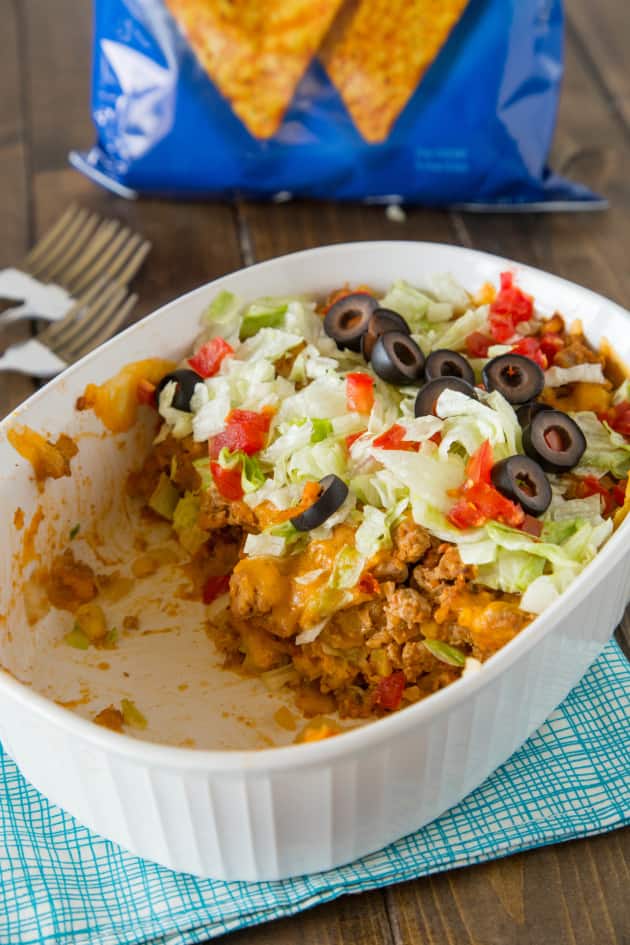 Doritos Taco Casserole Food Fanatic