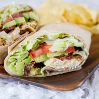 Chicken Club Wrap Recipe - Food Fanatic