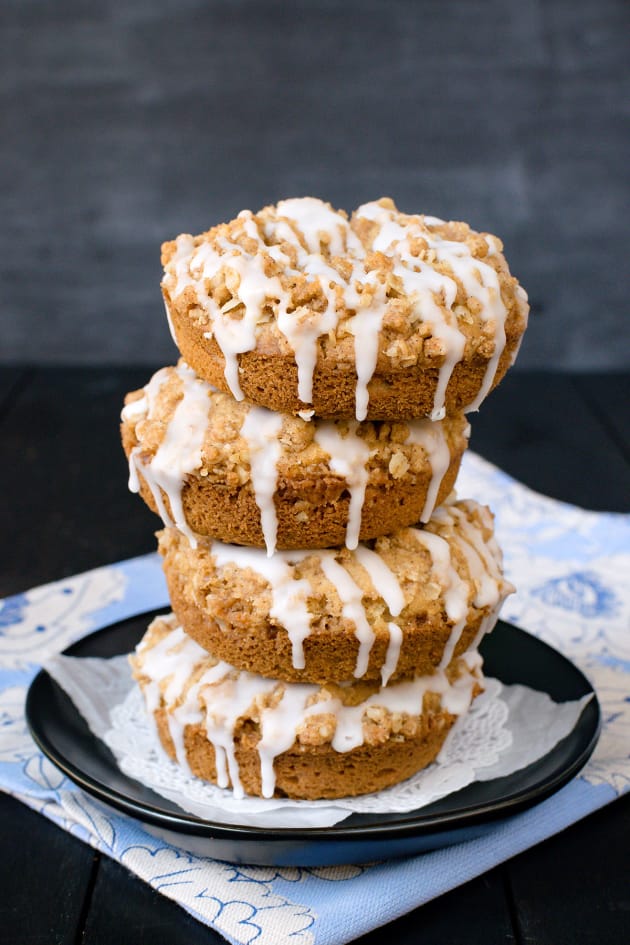 Cinnamon Crumble Donuts Pic - Food Fanatic