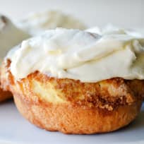Cinnamon Roll Donuts Recipe - Food Fanatic