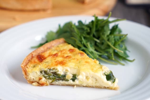 Spring Vegetable Quiche Recipe - Food Fanatic
