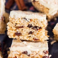 Oatmeal Raisin Rice Krispie Treats Recipe - Food Fanatic