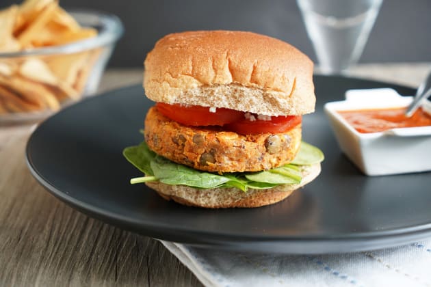 Lentil Burger Recipe - Food Fanatic