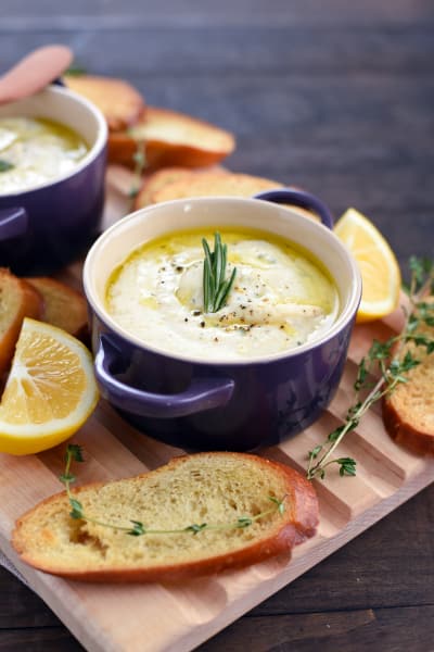 Meyer Lemon Baked Ricotta Recipe - Food Fanatic