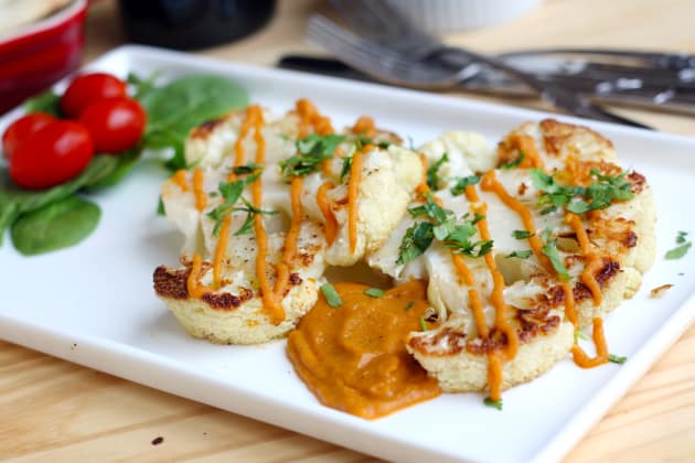 Cauliflower Steaks Recipe - Food Fanatic